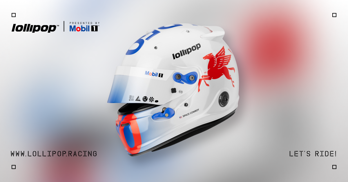 Lollipop Racing — Mobil 1 Helmet Campaign